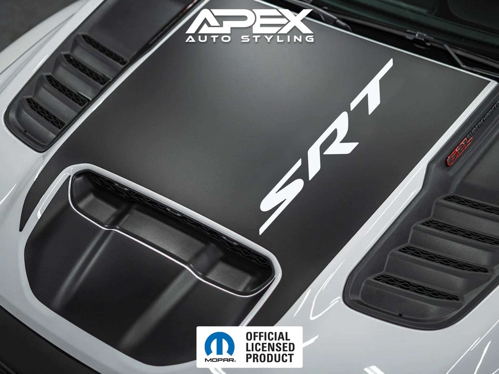 RAM TRX Hood Decals - SRT Logo Cutout – Apex Auto Styling