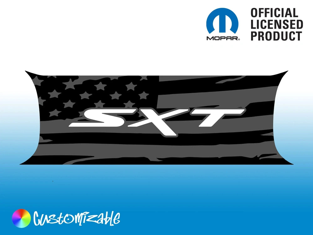 Challenger Taillight Divider Decal - SXT Logo – Apex Auto Styling