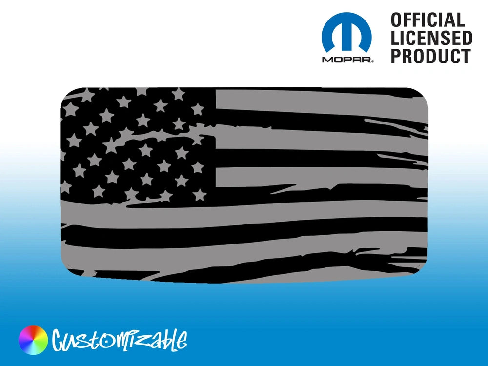 Dodge Challenger Sunroof Decal - American Flags – Apex Auto Styling