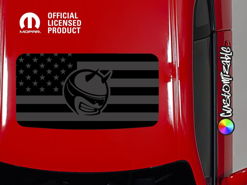 Dodge Challenger Sunroof Decal - Demon Bee Logo – Apex Auto Styling