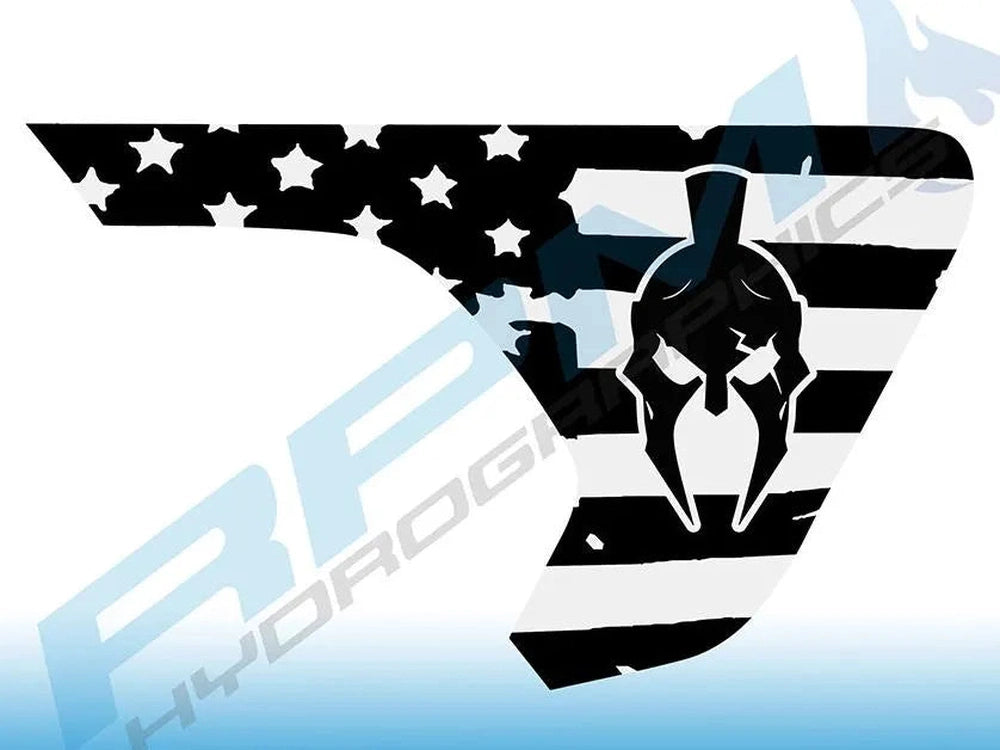 Wrangler / Gladiator Fender Vent Decals - Flags & Gladiator Logo – Apex ...