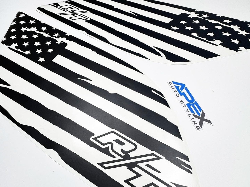 Durango Quarter Window Decals - R/T Logo – Apex Auto Styling